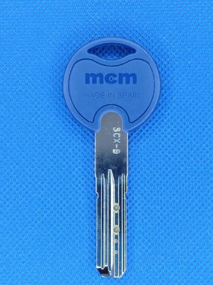Llave original multipunto MCM BPS 1859 SCX-B - MercadoCerrajero.uy
